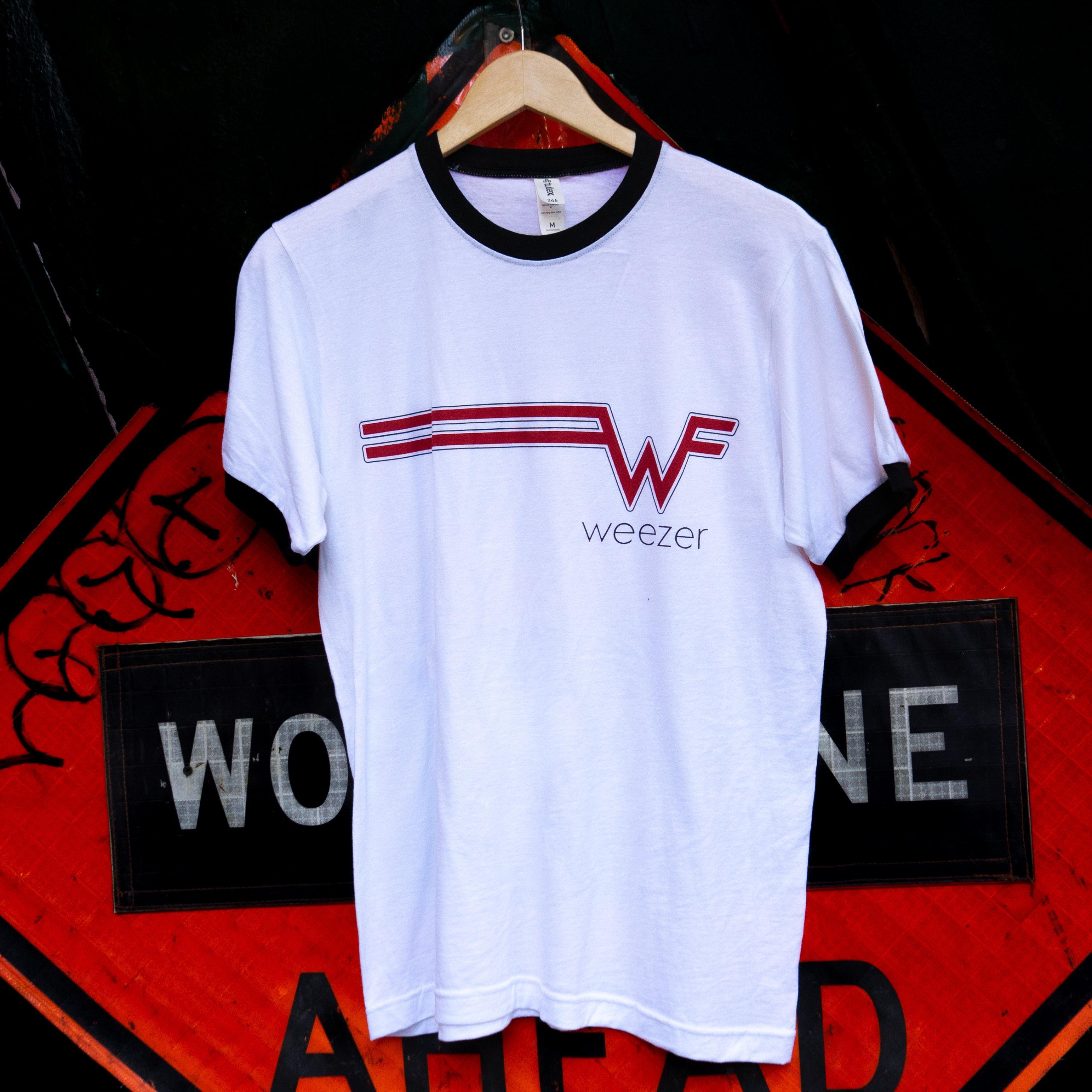 Weezer Striped Ringer – City Fun